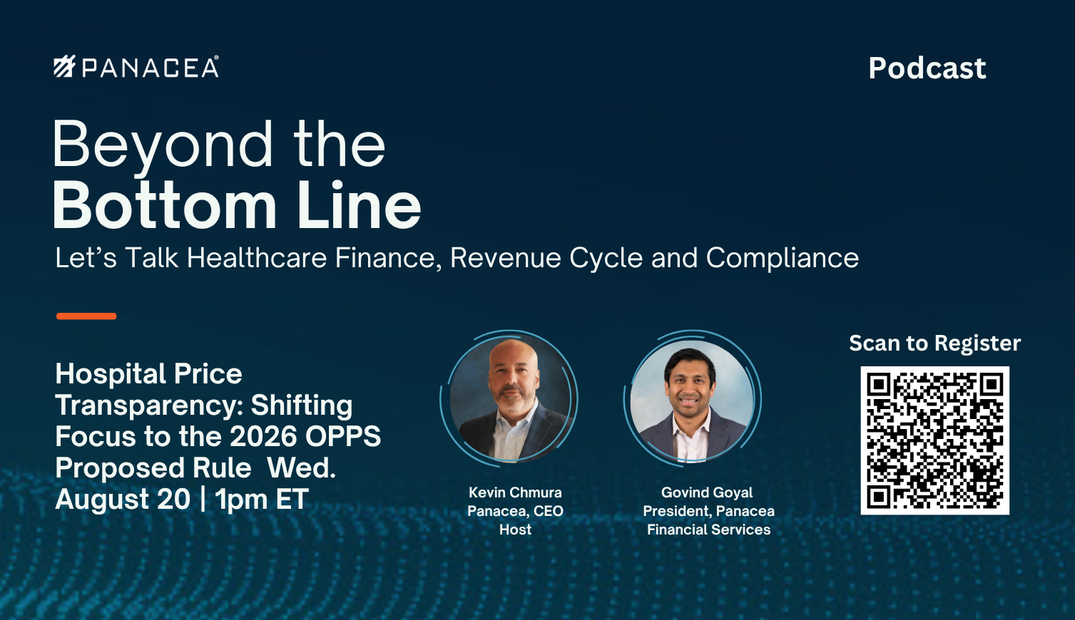 Join us for the Hospital Price Transparency: Focus to the 2026 OPPS Proposed Rule webinar on ...